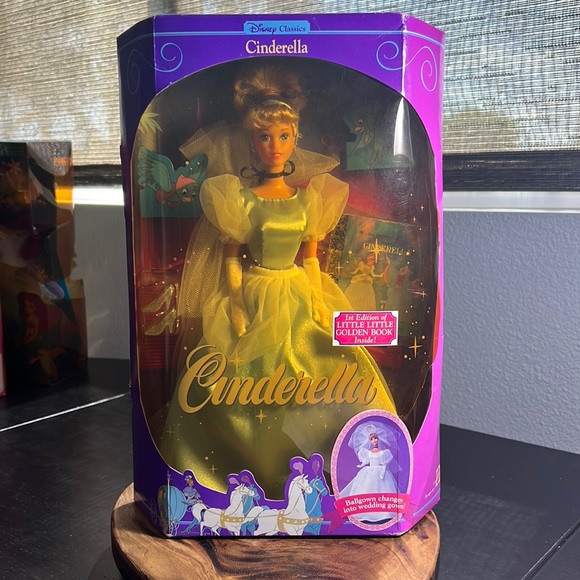 Mattel | Toys | Disney Classics Cinderella Doll Vintage Mattel | Poshmark